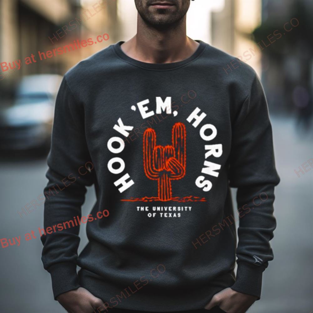 Texas Longhorns Hook ’Em Horns Shirt - Hersmiles